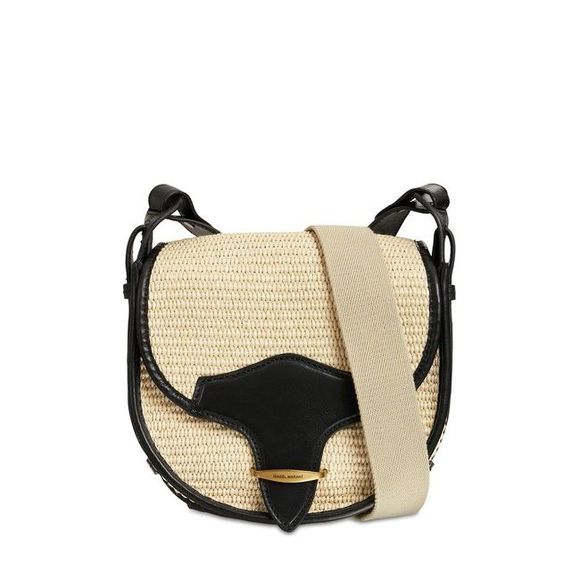 Isabel Marant | Bags | Isabel Marant Botsy Small Naturalblack Raffia ...